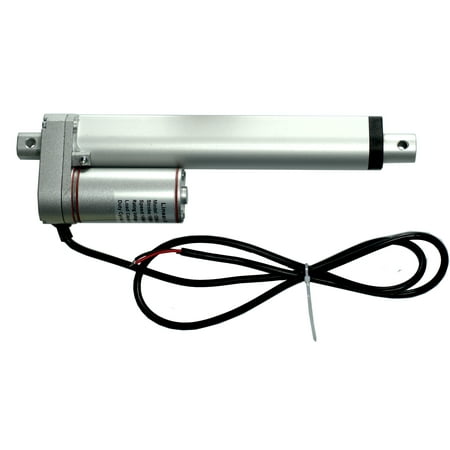 Heavy Duty Linear Actuator 6 Inch Stroke 12 Volt DC 225 Pound Max Lift ...