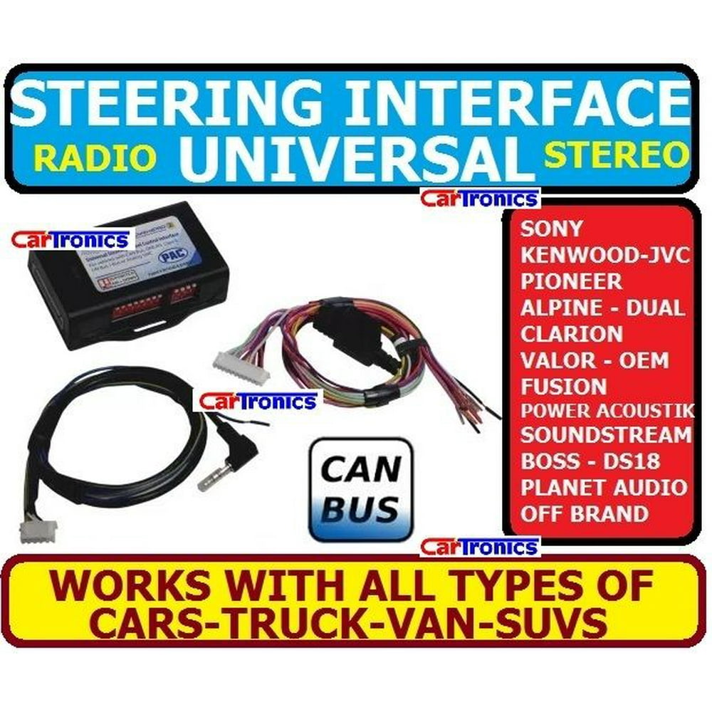 CAR STEREO RADIO STEERING WHEEL CONTROL RETENTION INTERFACE ADAPTER ...