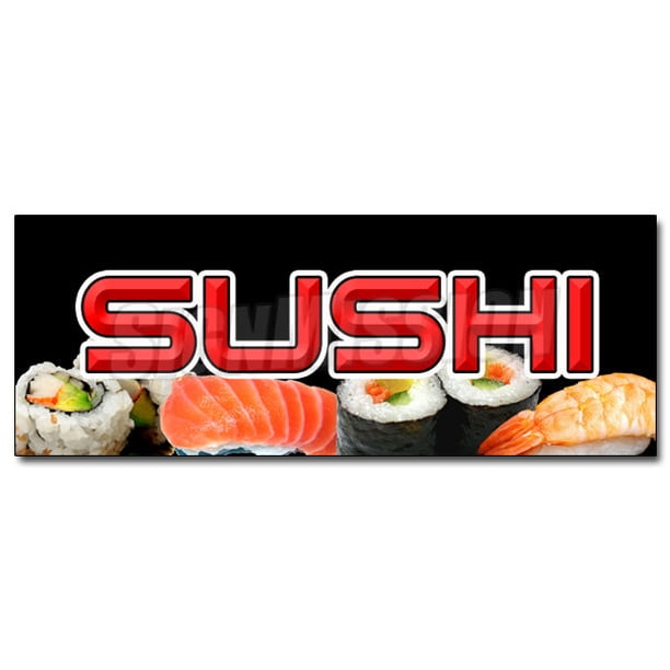 Eat Sushi Sticker