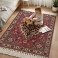 Bedroom Rug Carpet 3'x 5', Country Boho Washable Floor Carpet with ...