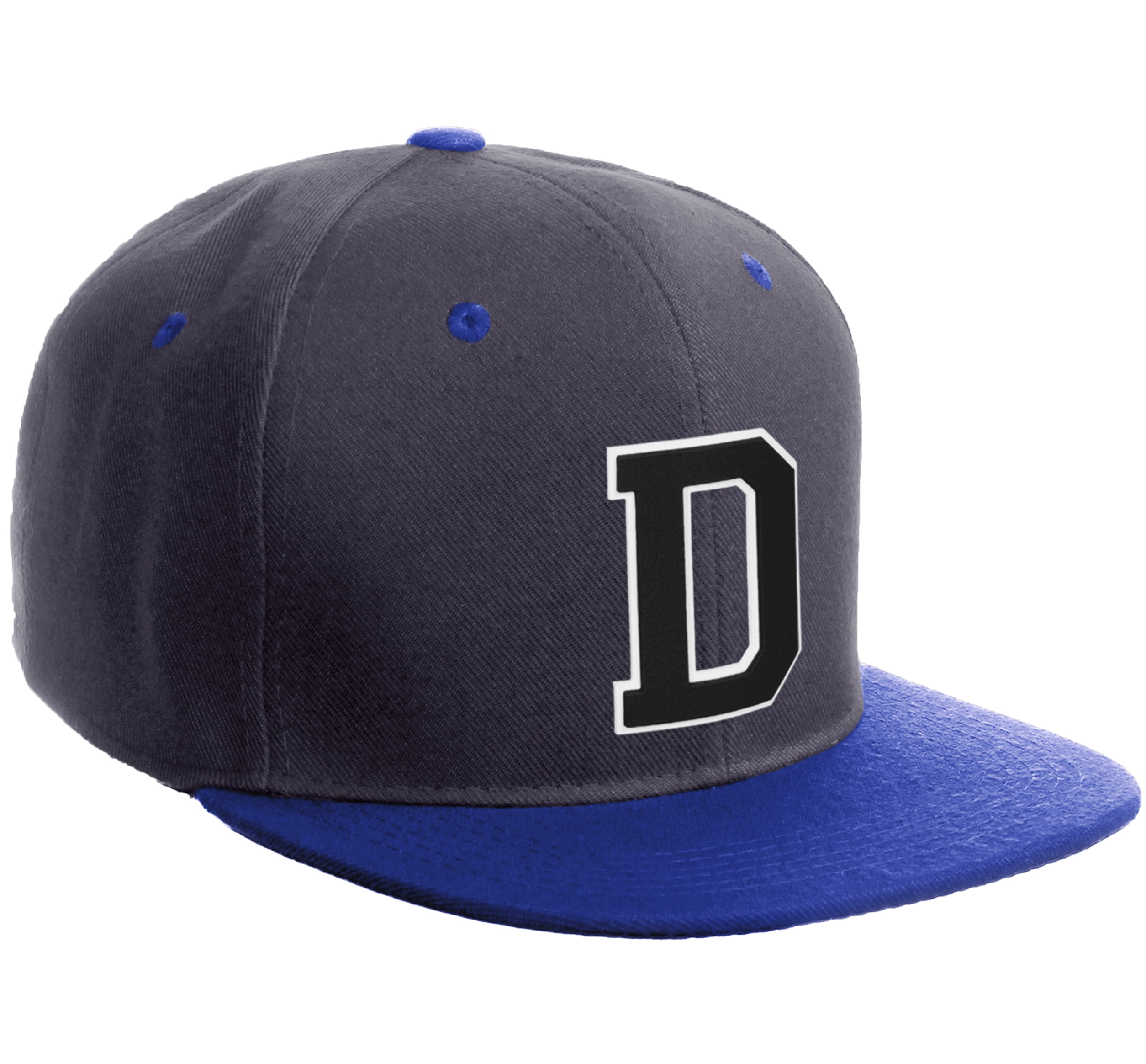 Daxton Classic Snapback Hat Custom A to Z Initial Varsity Letters ...