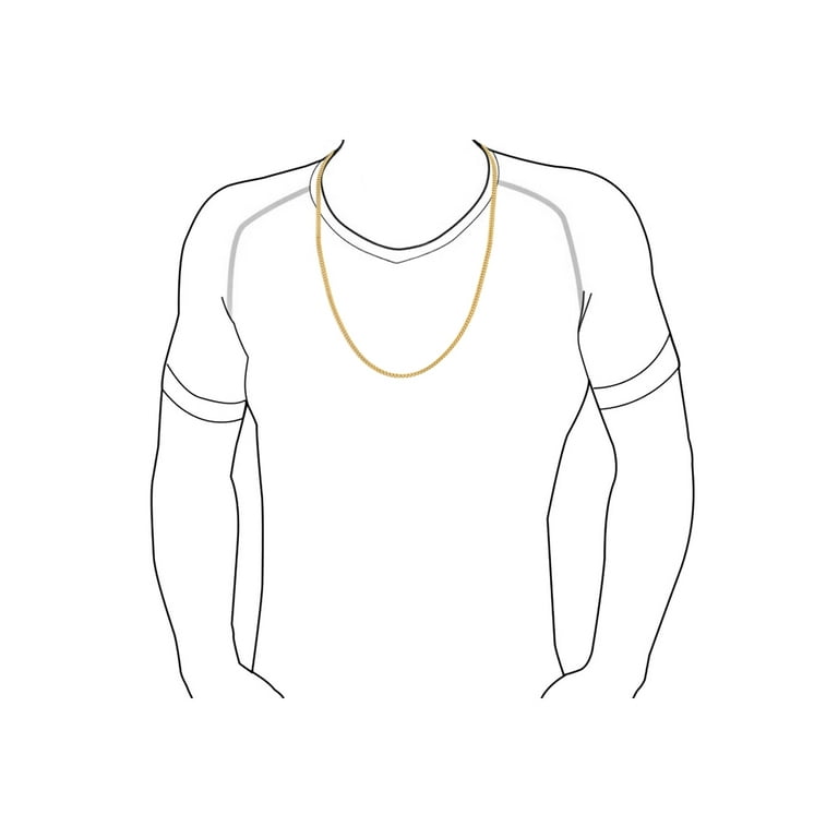 Guy Necklace Drawing