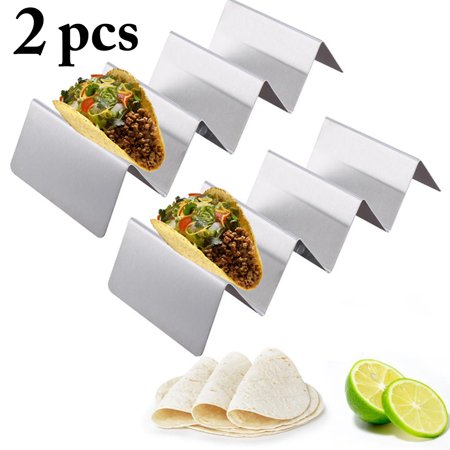 Taco Holder Stand Stainless Steel Taco Rack Taco Grill Holder Baking ...