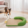 erfcxs Co Oling Mat For Dogs & Cats Pet Half Round Cushion Cooler With ...