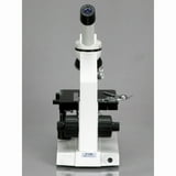 AmScope M220C Monocular Compound Microscope, WF10x and WF25x Eyepieces ...