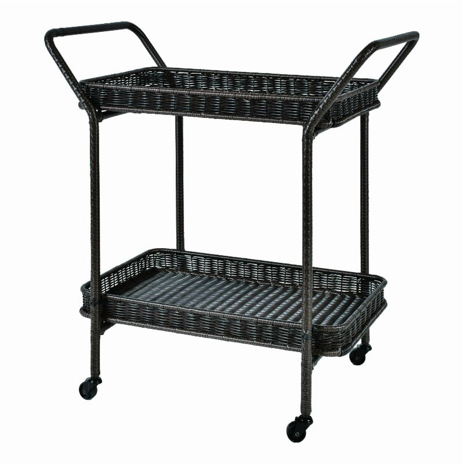 Click here for Jeco Espresso Wicker Serving Cart prices