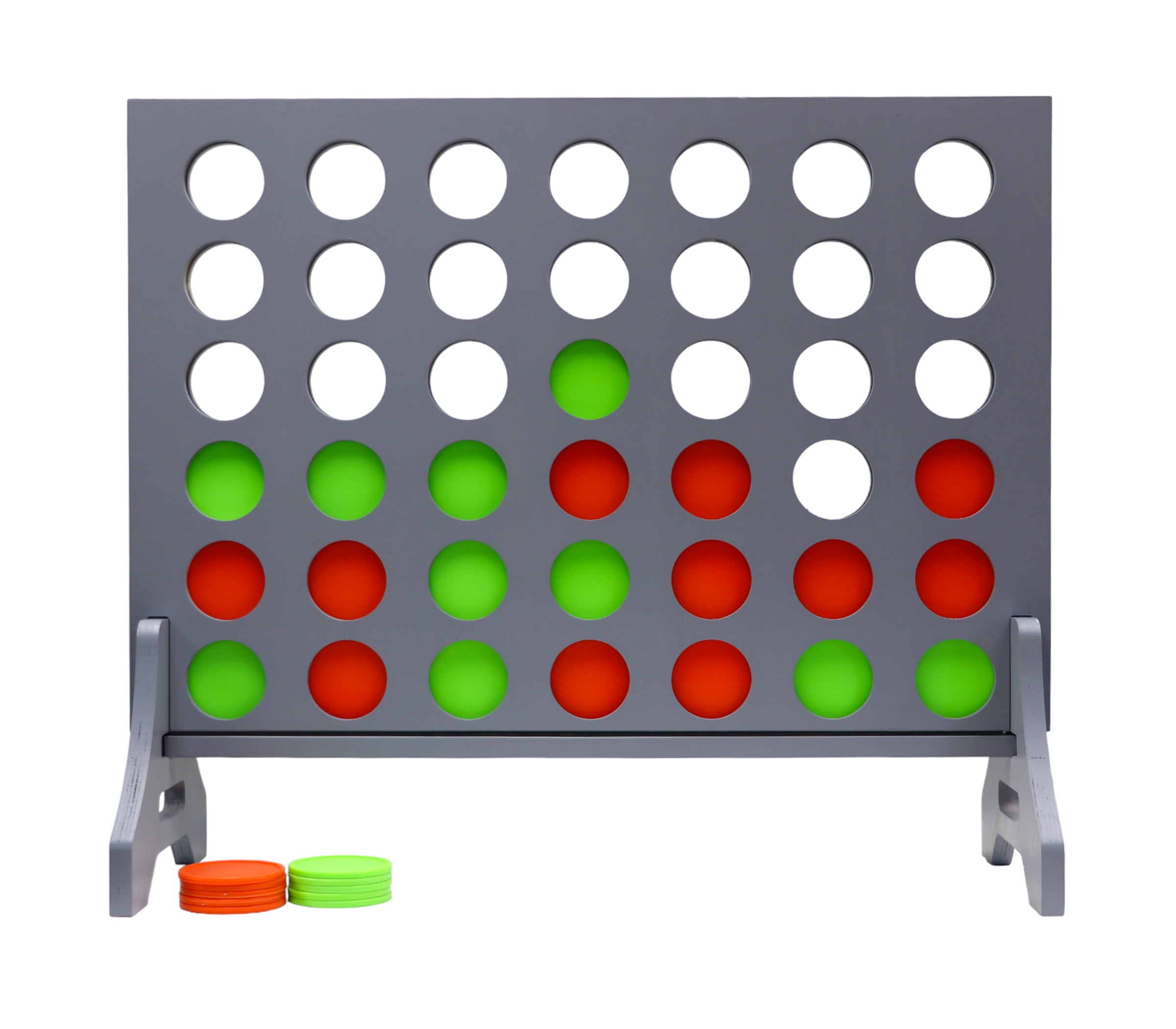 Tailgating Pros Premium Giant Four in a Row with Carrying Case - Jumbo ...