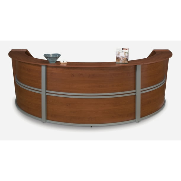 OFM Marque Series Model 55293 Triple Unit Reception Desk Station ...