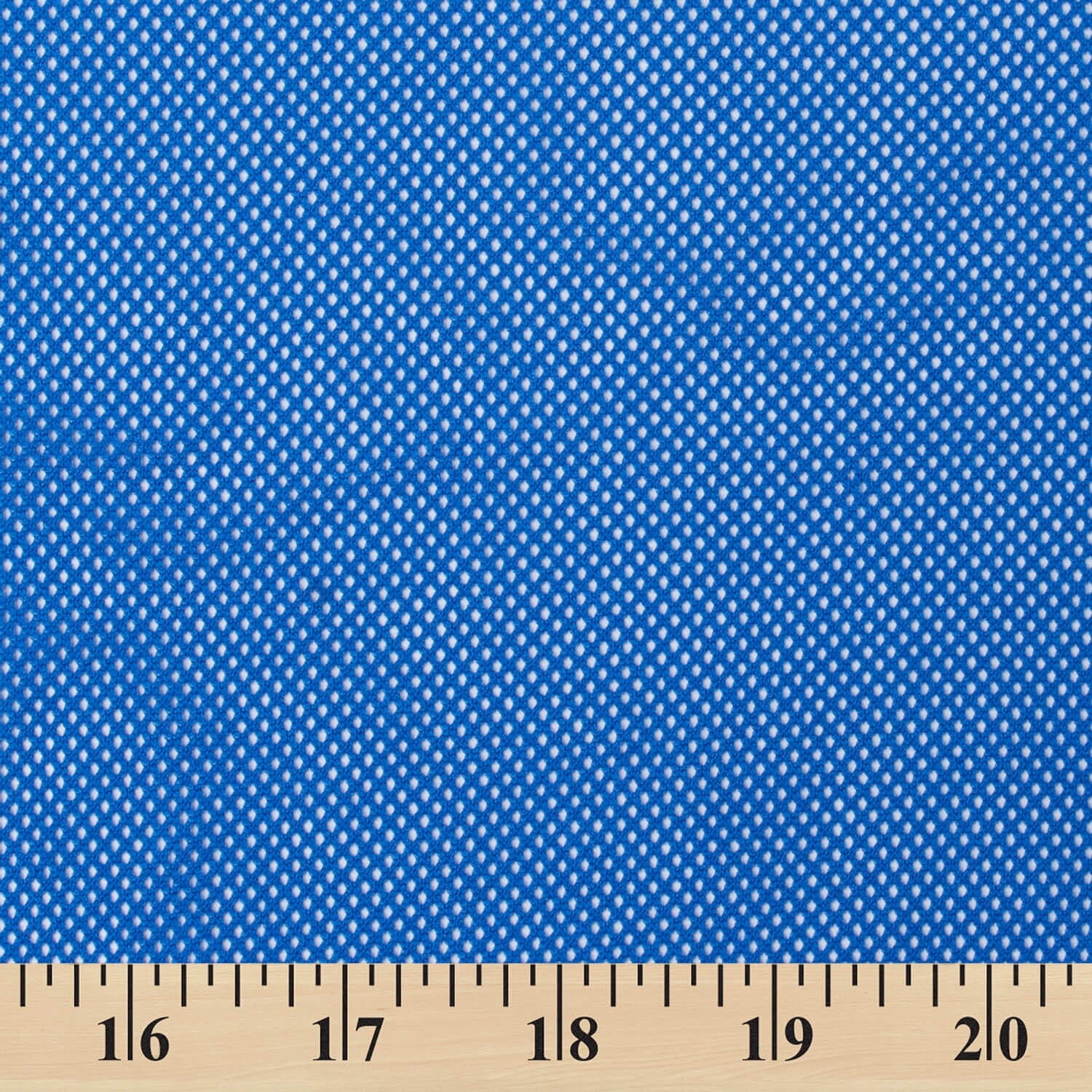Polyester Knit Diamond Mesh Fabric - Royal Blue Sheer Polyester 63" By ...