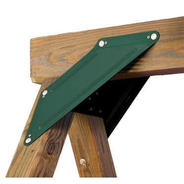 Swing-N-Slide EZ Frame Bracket for Wooden Swing Sets - 10" W x 4" H x 2 ...