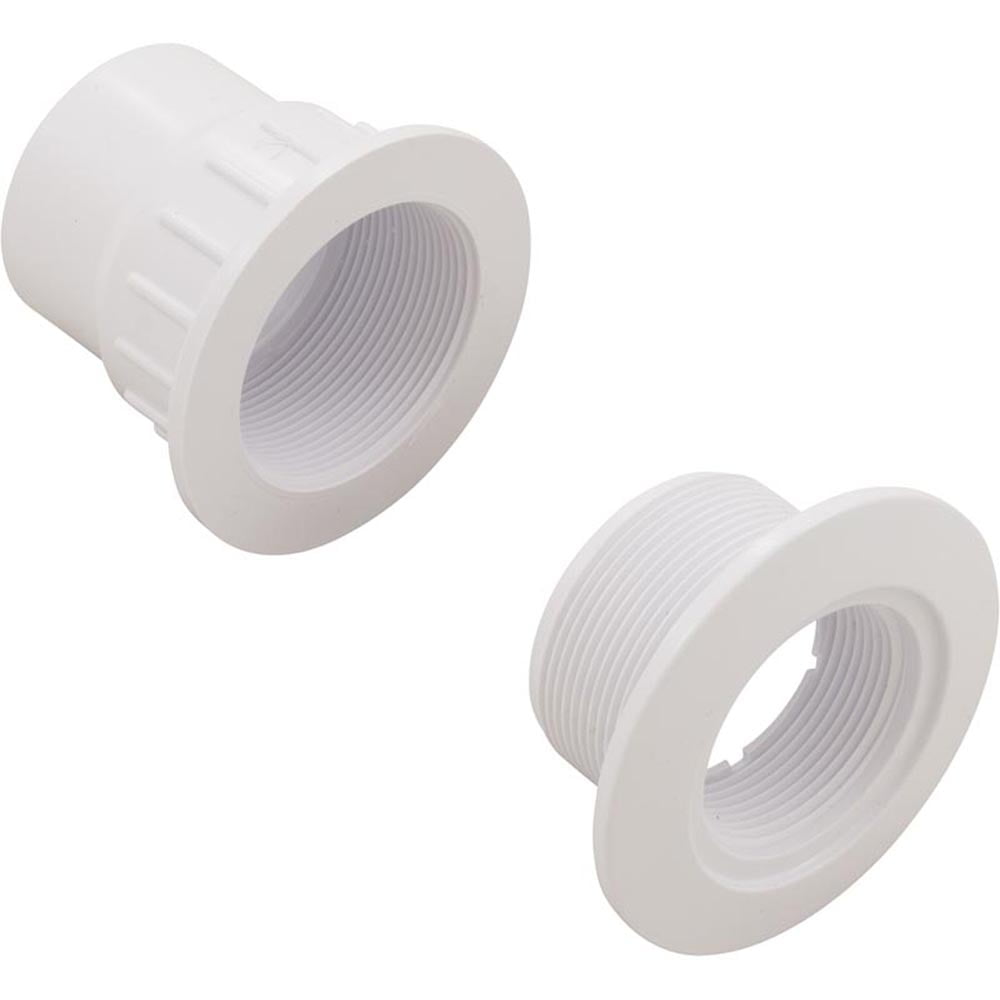 Fiberglass Pool Wall Return Fitting w/ Nut, White - Walmart.com ...
