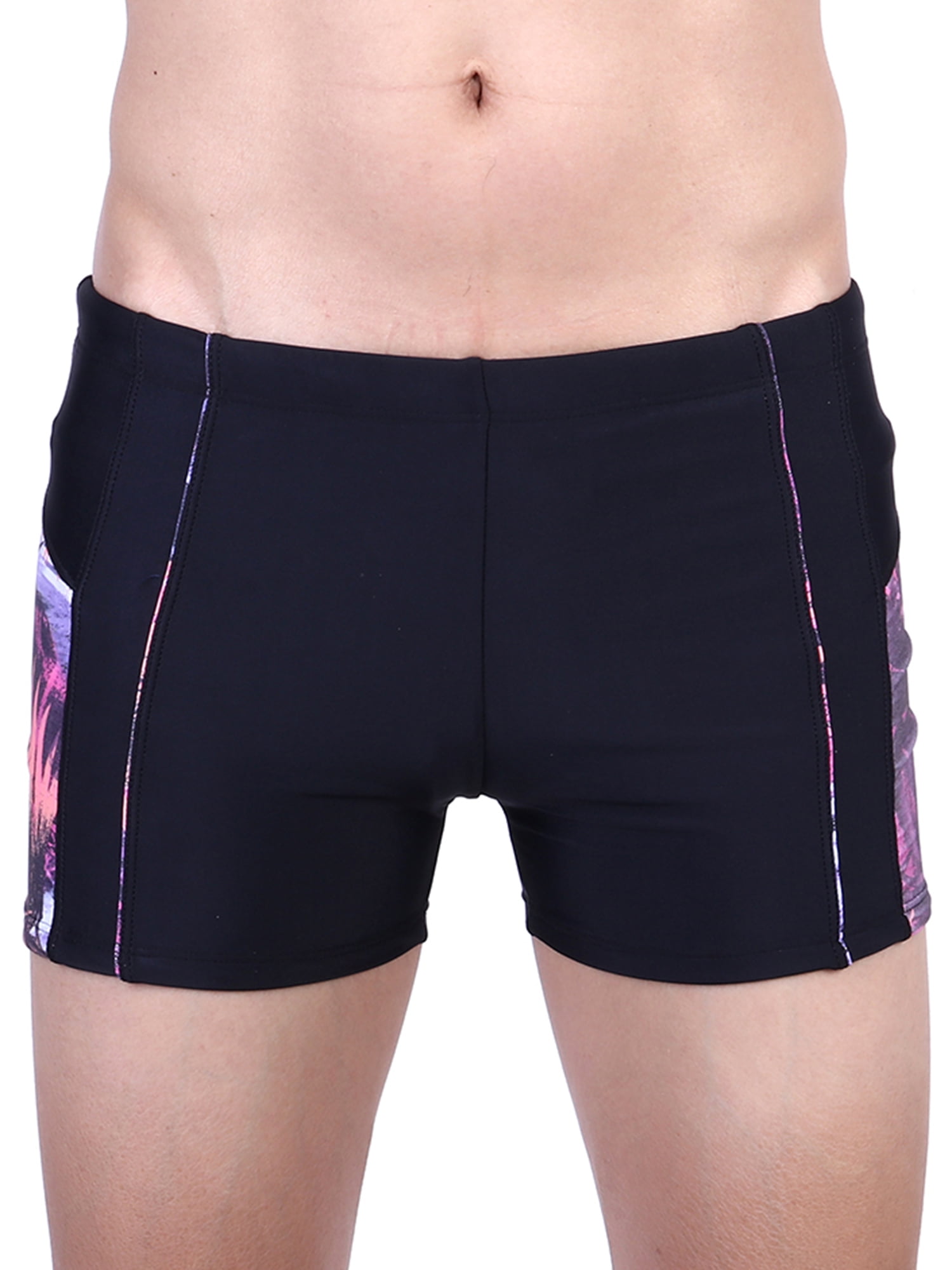 YouLoveIt Mens Swim Trunks Quick Dry Swimwear Swimsuits Swim Boxer ...