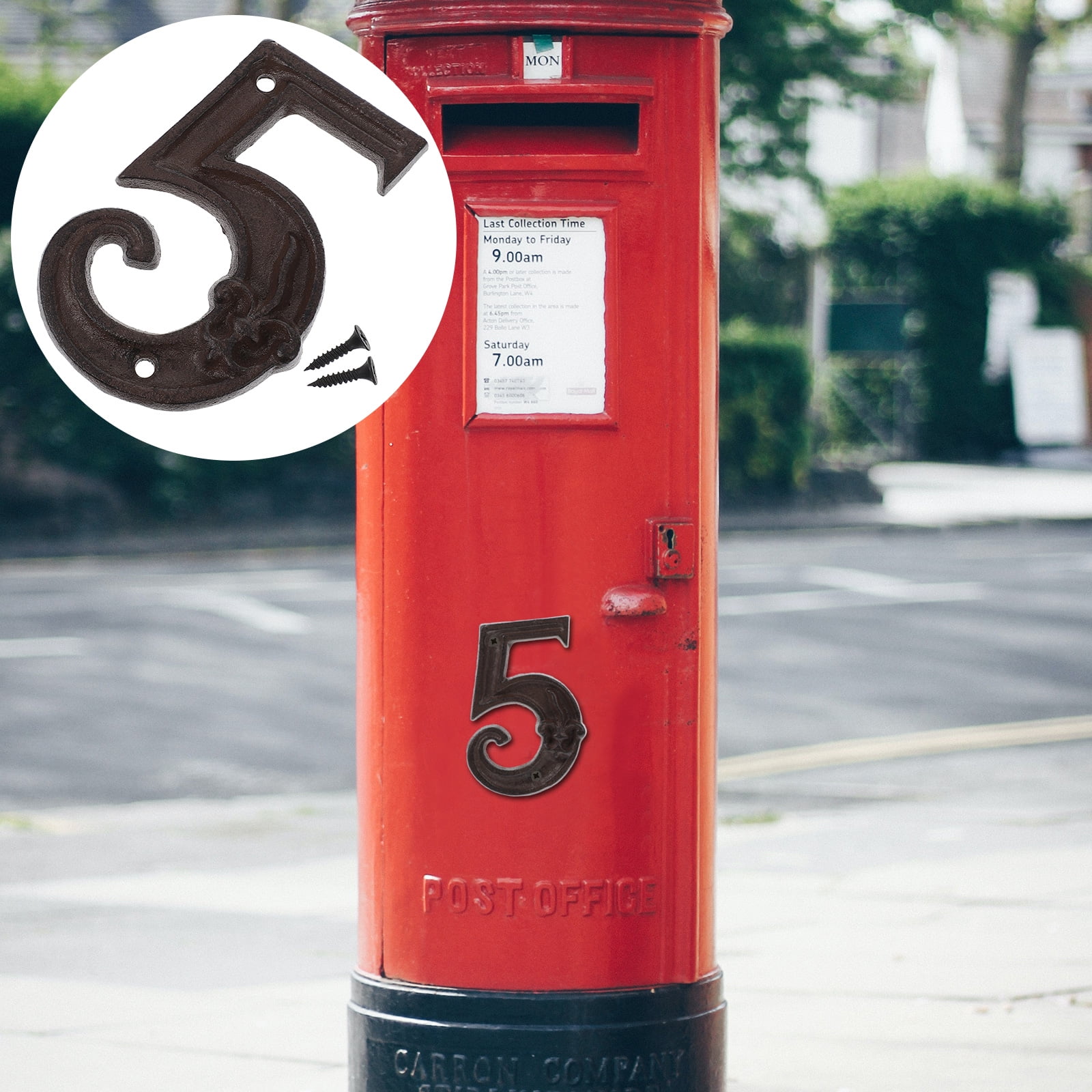 Click here for Tinksky Door Number Cast Iron Decorative Door Numb... prices