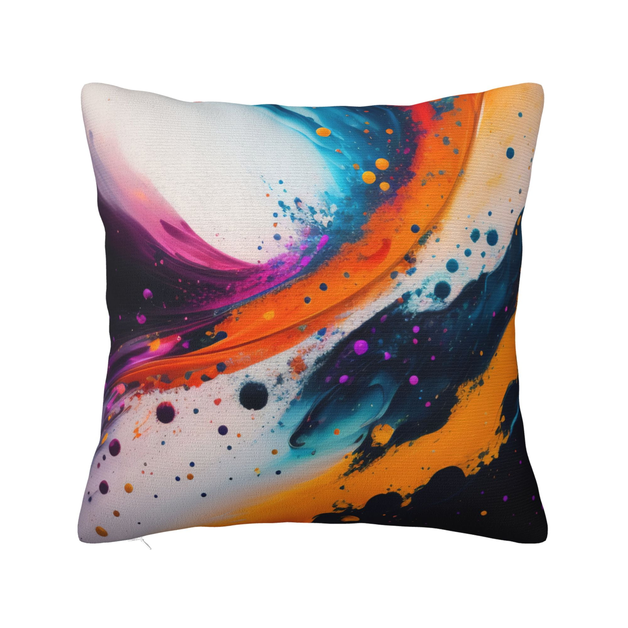 ZICANCN Fractal Blaze Texture Decorative Throw Pillow Covers, Bed Couch ...