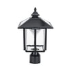 KMC Extra Bright Patio LED Solar Powered Lamp Post Light for Porch ...