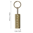 BESTYASH 3-Pack Metal Keychain Pendants in Assorted Colors for Backpack ...