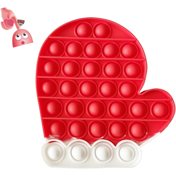 Pop Push It Sensory Squeeze Fidget Toy Gift for Kids and Adults,Autism ...