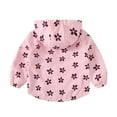 Elabch Toddler Boy Girl Jacket with Hood Double Zipper Cartoon Print ...