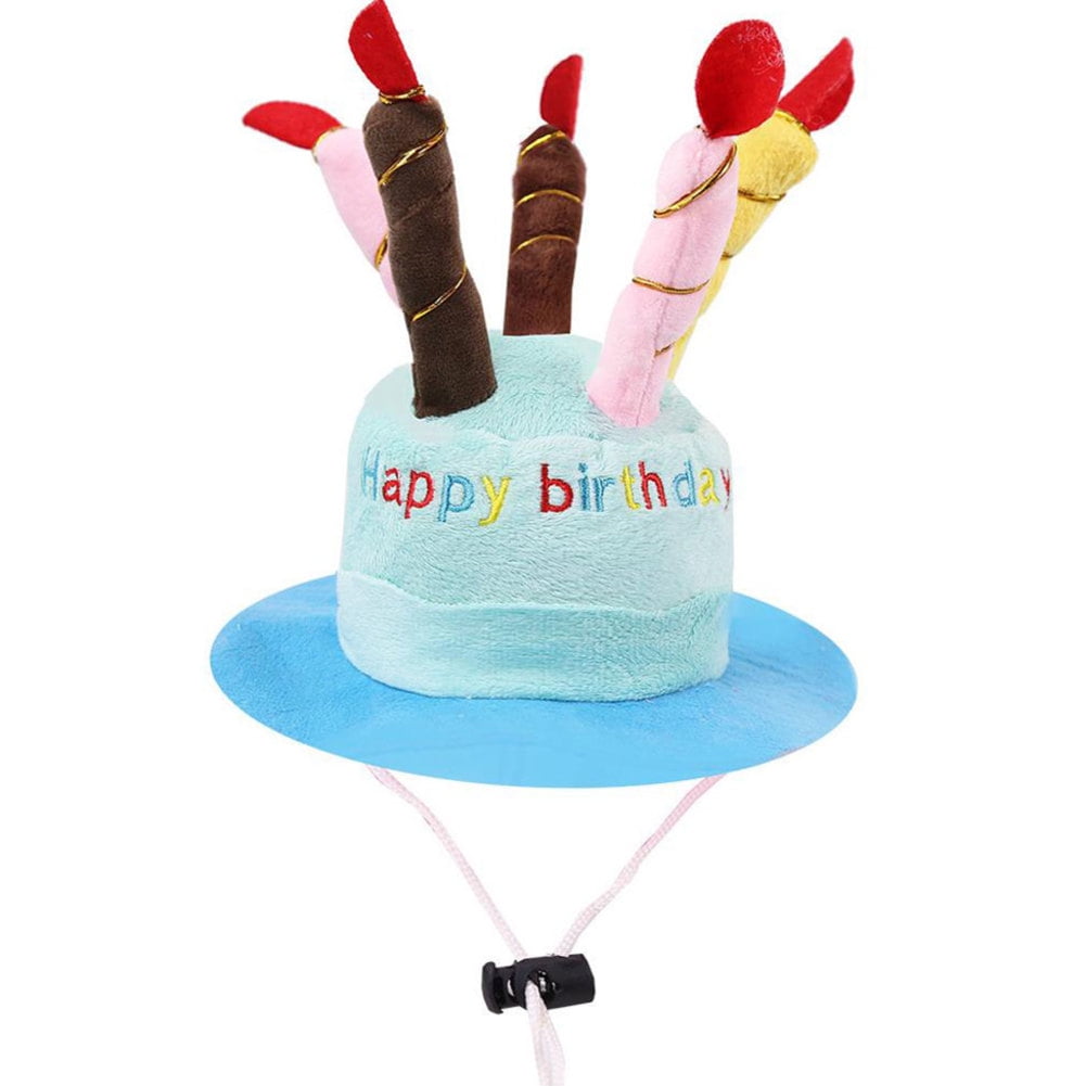 Pet Birthday Caps Cute Adorable Dog Cat Birthday Cake Hat Pet Cap Pet ...