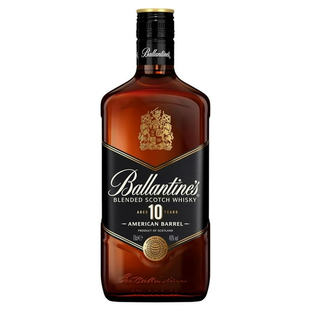 Pack de 4 Whisky Ballantines 10 años 700 ml | Walmart en línea