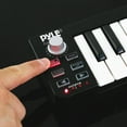 Pyle PMIDIKB10 - Compact MIDI Keyboard - USB Digital Piano Controller ...