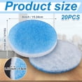 Layhit 20 Pcs Rv 5.25" Round Air Conditioner Filter Foam Duct Ac ...