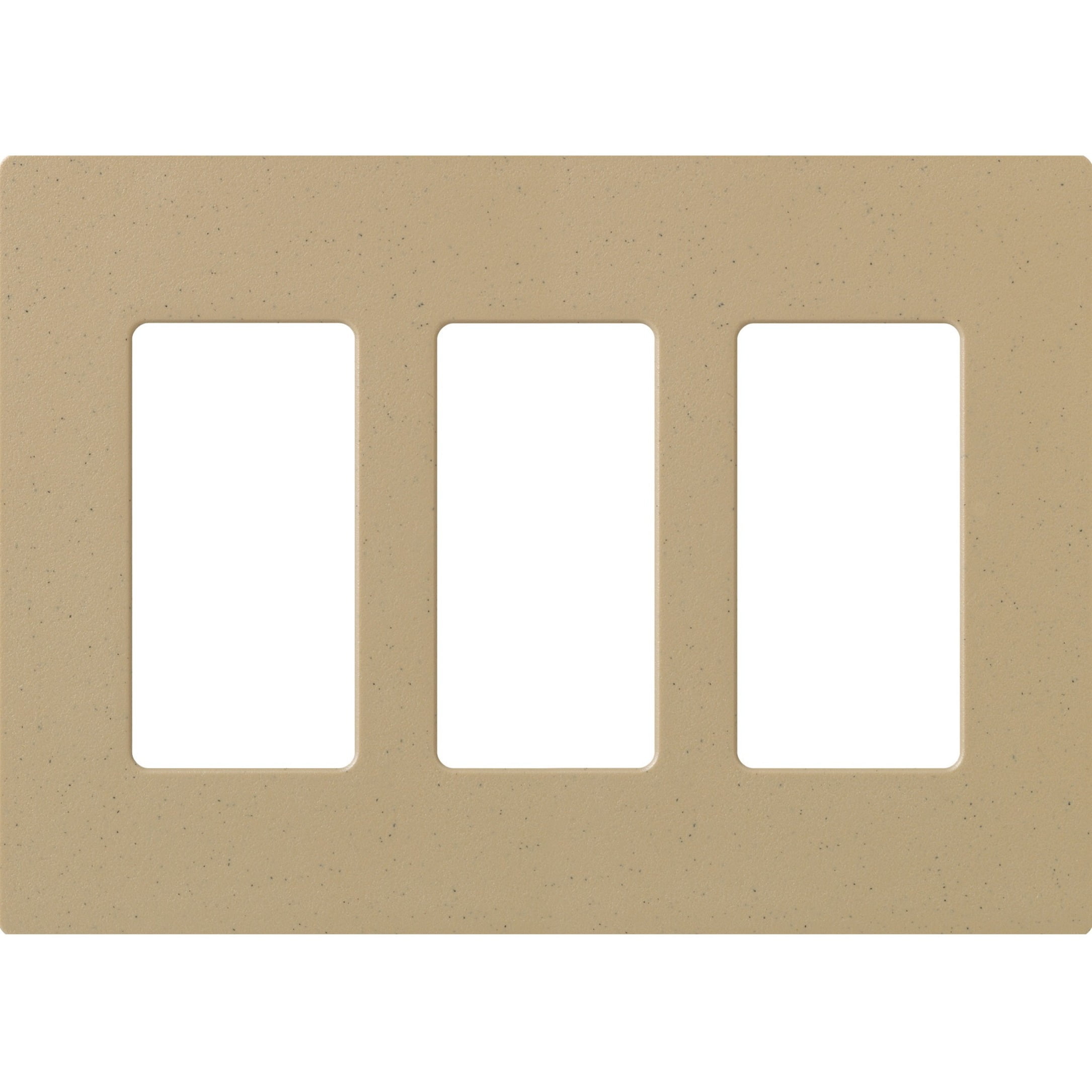 Lutron Satin Colors 3 Socket Faceplate - Walmart.com