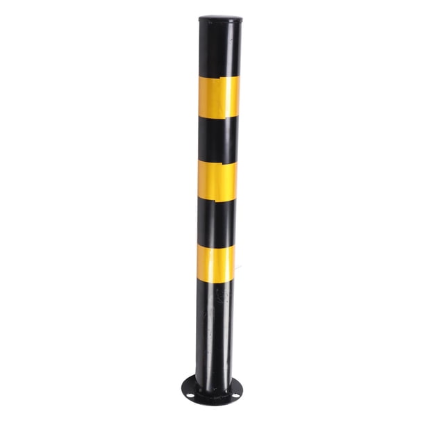 Bollard, 29.5inch Height Bollard Post, 3 Inch Diameter Steel Pipe ...