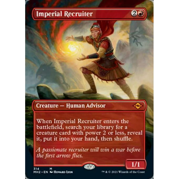 MtG Modern Horizons 2 Mythic Rare Imperial Recruiter (Alternate Art ...