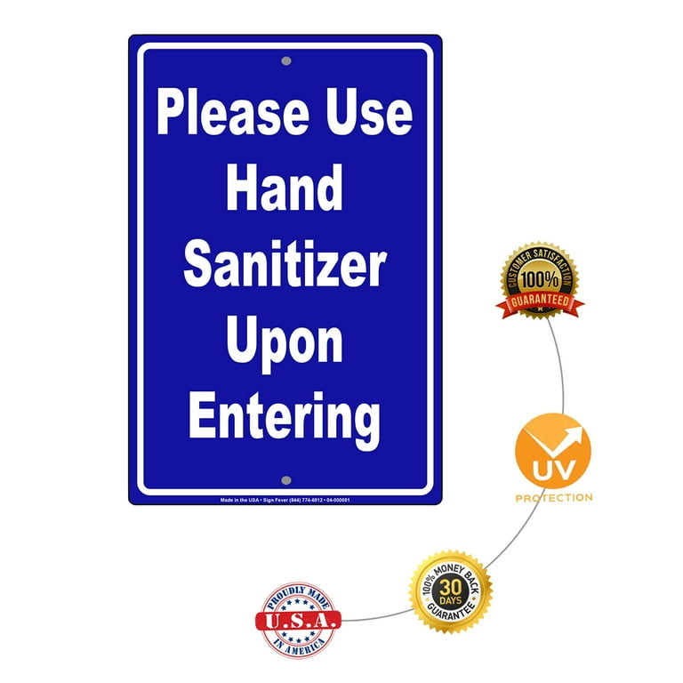 Hand Sanitizer Signs