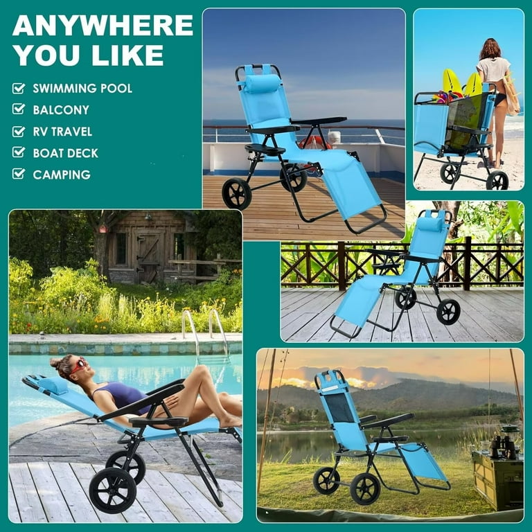 Lightweight beach lounger store