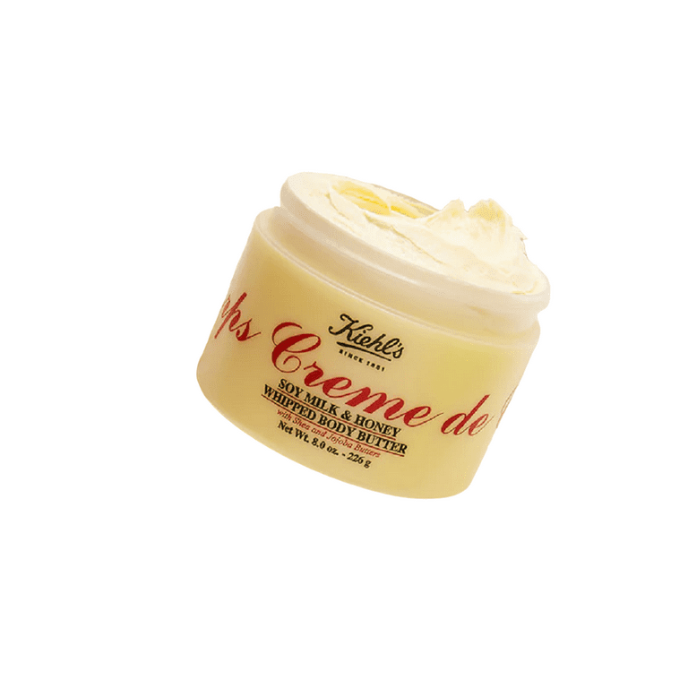 Kiehl s Creme De Corps Soy Milk Honey Whipped Body Butter 8 oz