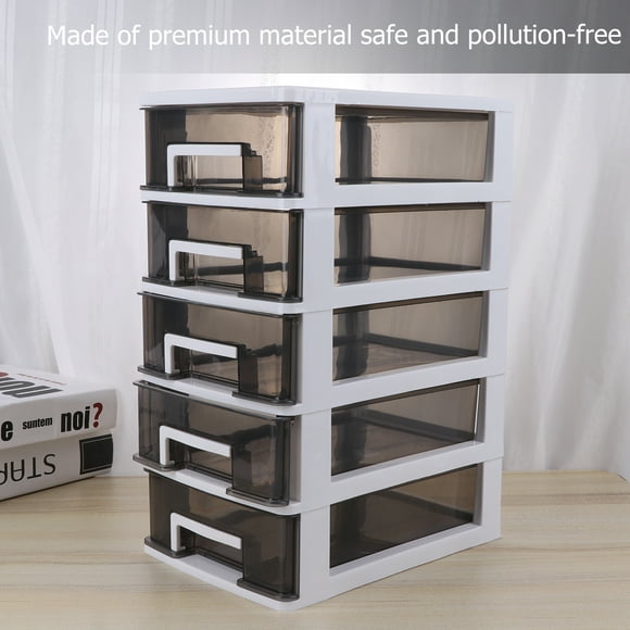 5 Drawer Plastic Storage