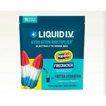 Liquid I.V.® Strawberry + Popsicle Firecracker Hydration Multiplier ...
