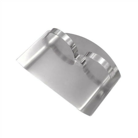 Crday Stainless Steel Finger Guard / Kitchen Safe slice tool for Chef ...