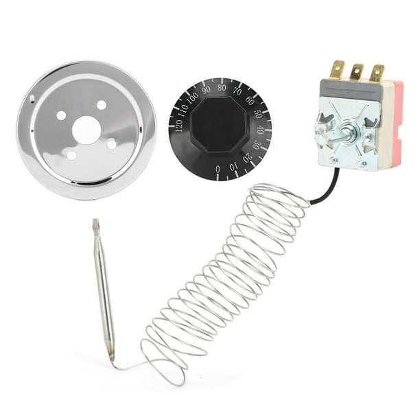 Thermal Switch,0-120°C Temperature Control Thermostat Radiator Fan ...