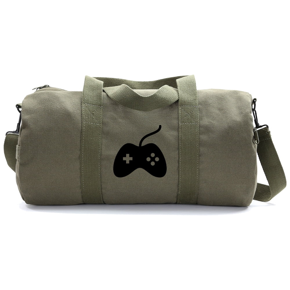 Xbox One Controller Sport Heavyweight Canvas Duffel Bag in Olive ...