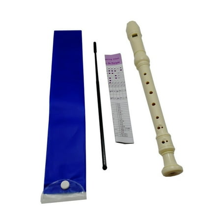 8 Hole Soprano Recorder Treble Flute School Recorders with Cleaning Rod ...