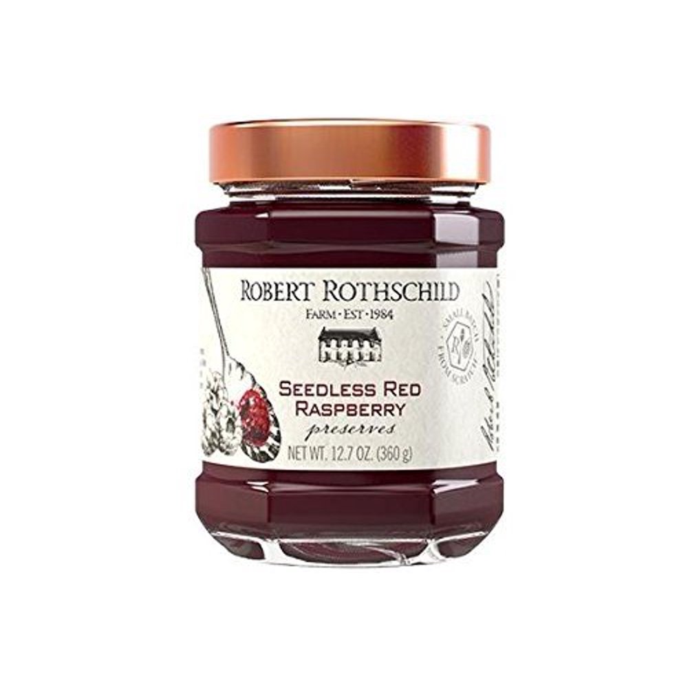 Robert Rothschild Farm Seedless Red Raspberry Preserves 12.7 Oz. Bonus ...
