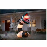 Gemmy Animated Beetlejuice Sandworm Airblown Inflatable, Halloween ...