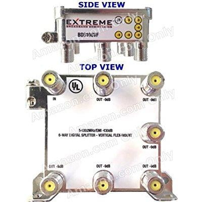 EXTREME 6 WAY BALANCED HD DIGITAL 1GHz HIGH PERFORMANCE COAX CABLE ...