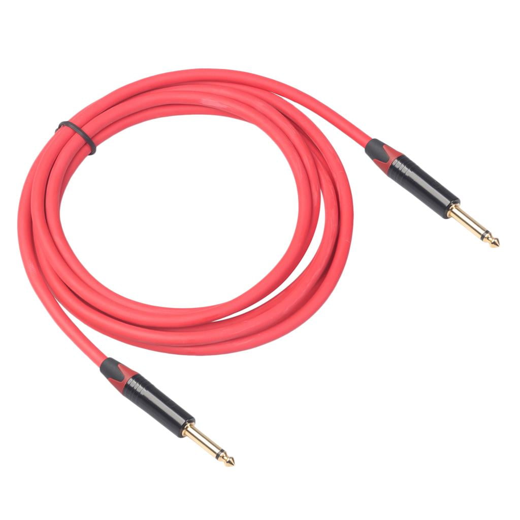 Conector chapado en sonido a de 6,35 mm para guitarra, micrófono ...