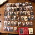 Prayer Card Holder with 54 Devotional Cards, Synthetic Leather ...