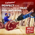 Caliastro Pro Butcher 9-Inch Stainless Steel Cutter Tool for Frozen ...