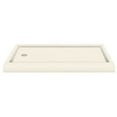 Transolid 60" x 32" Decor Solid Surface Left-Hand Shower Base ...