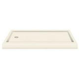 Transolid 60" x 32" Decor Solid Surface Left-Hand Shower Base ...