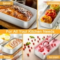 Loaf Pans for Baking Bread 9x5, 12 Pack Stainless Steel Loaf Pan ...