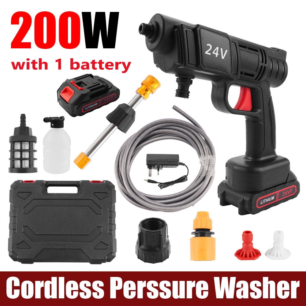 Xhy Electric Cordless High Pressure Washer Portable Power Water Spray ...
