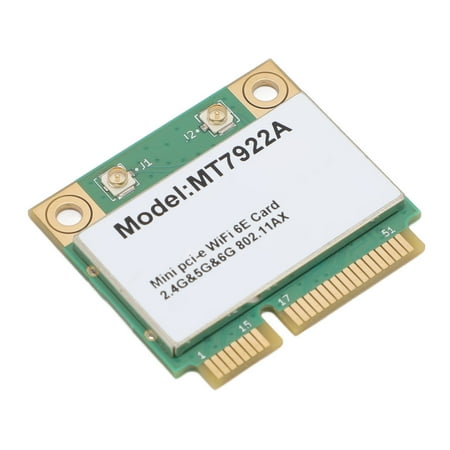 MiniPCIe Wi Fi Card, MT7922A 5374Mbps 2.4G 5G 6G Tri Band MiniPCIe Card ...