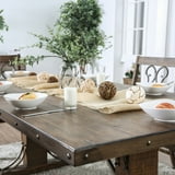 Furniture of America Tood Farmhouse Walnut 78-inch Wood Dining Table ...